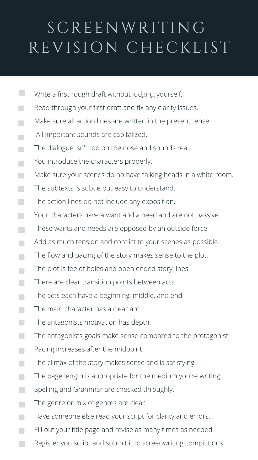 Resources - Script Cookies by Jessi Cooler